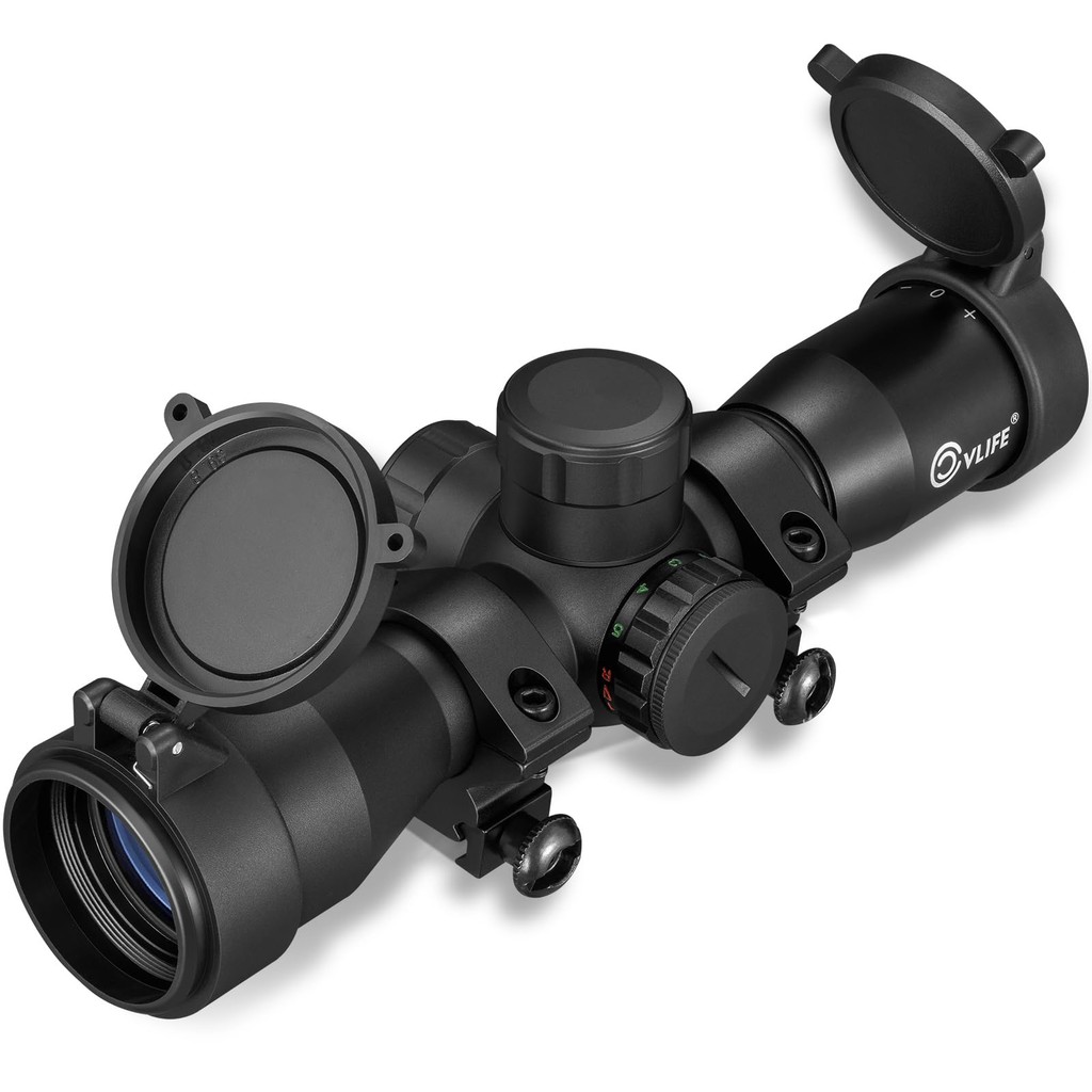 Jual MIDTEN 4x32 Crossbow Scope Red Green Illuminated 20-100 Yards ...