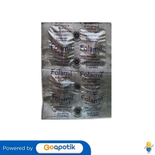 Jual Folamil Strip 4 Kaplet | Shopee Indonesia