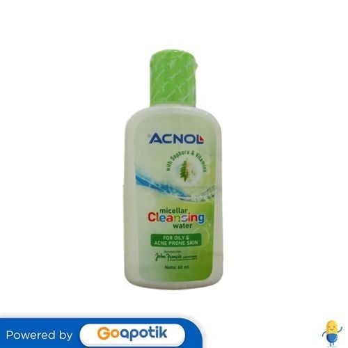 Jual Acnol Micellar Cleansing Water For Oily & Acne Prone Skin 60 Ml ...