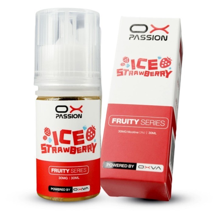 Jual [SALT] - Ox Passion ICE STRAWBERRY 30ML by Oxva Liquid Pods Salt ...