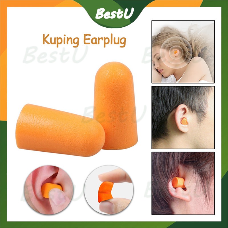 Jual 【Harga grosir】5 berpasangan 3M Earplug /Earplug Pelindung Penutup ...