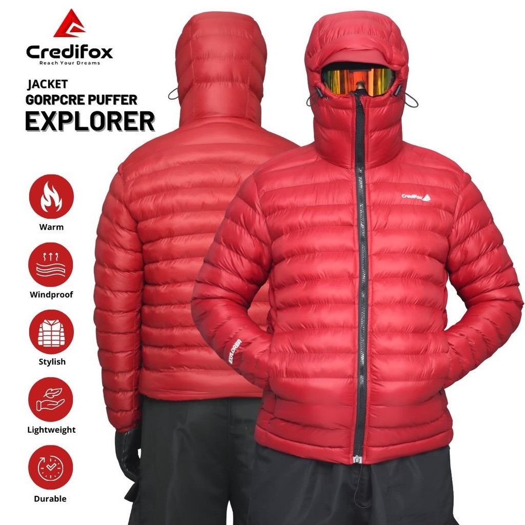 Jual CREDIFOX Jaket Gunung Gorpcore puper seri EXPLORER - Jacket ...
