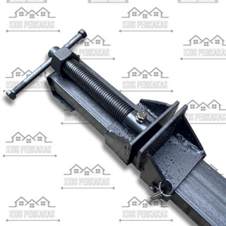 Jual Klem kayu/Catok kayu Panjang 120cm 150cm 210cm Besi Kanal U alat ...