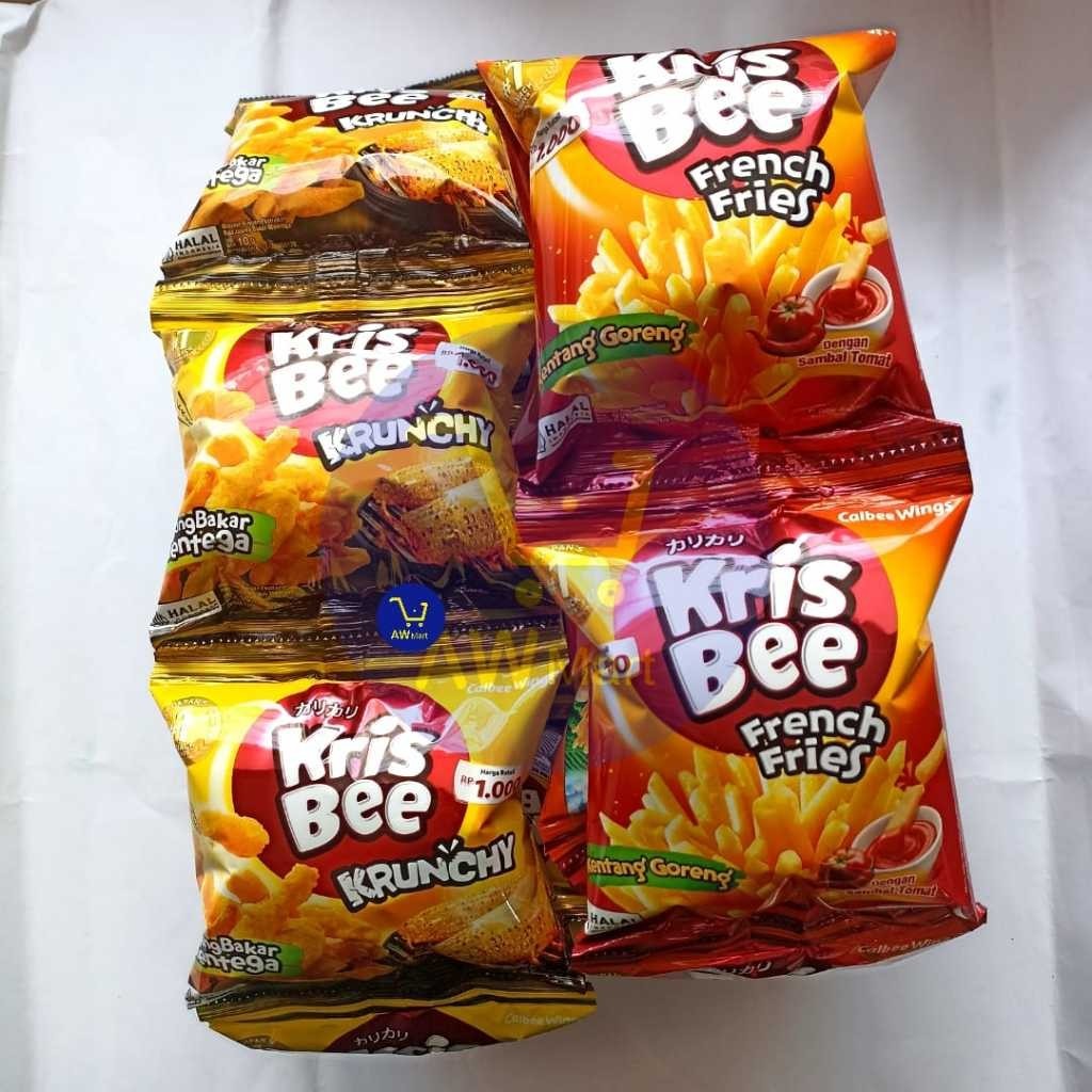 Jual CHIKI KRISBEE FRENCH ECER 1000 FRIES PER RENCENG ISI ( 10 SACHET X ...