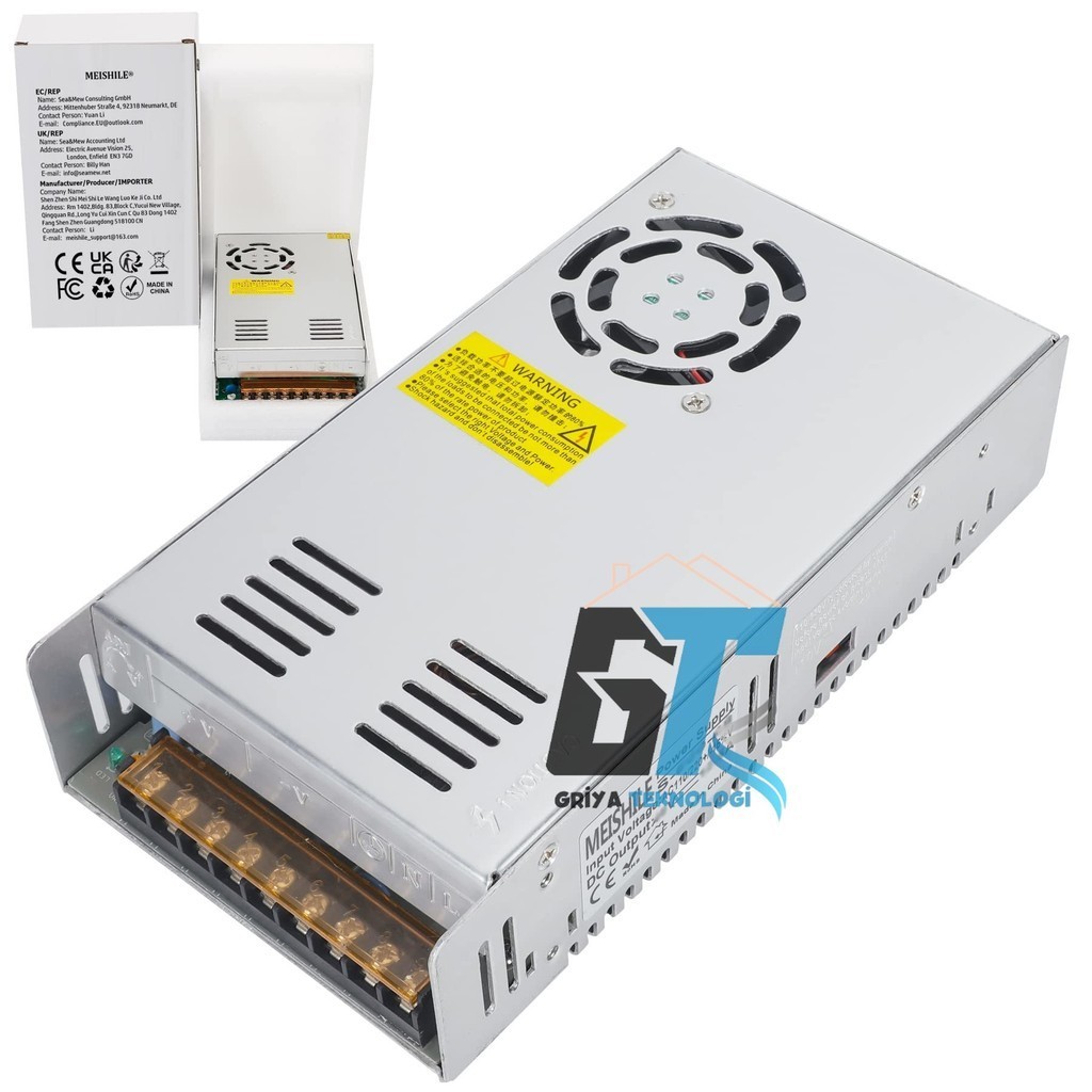 Jual PSU / Power Supply 12V 30A Fan CCTV | Shopee Indonesia