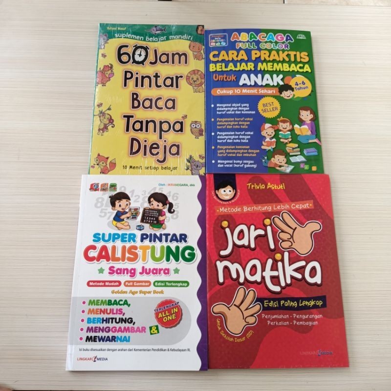 Jual Paket 4 Buku Abacaga Cara Praktis Membaca Untuk Anak | 60 Jam ... Jual Paket 4 Buku Abacaga Cara Praktis Membaca Untuk Anak | 60 Jam ...