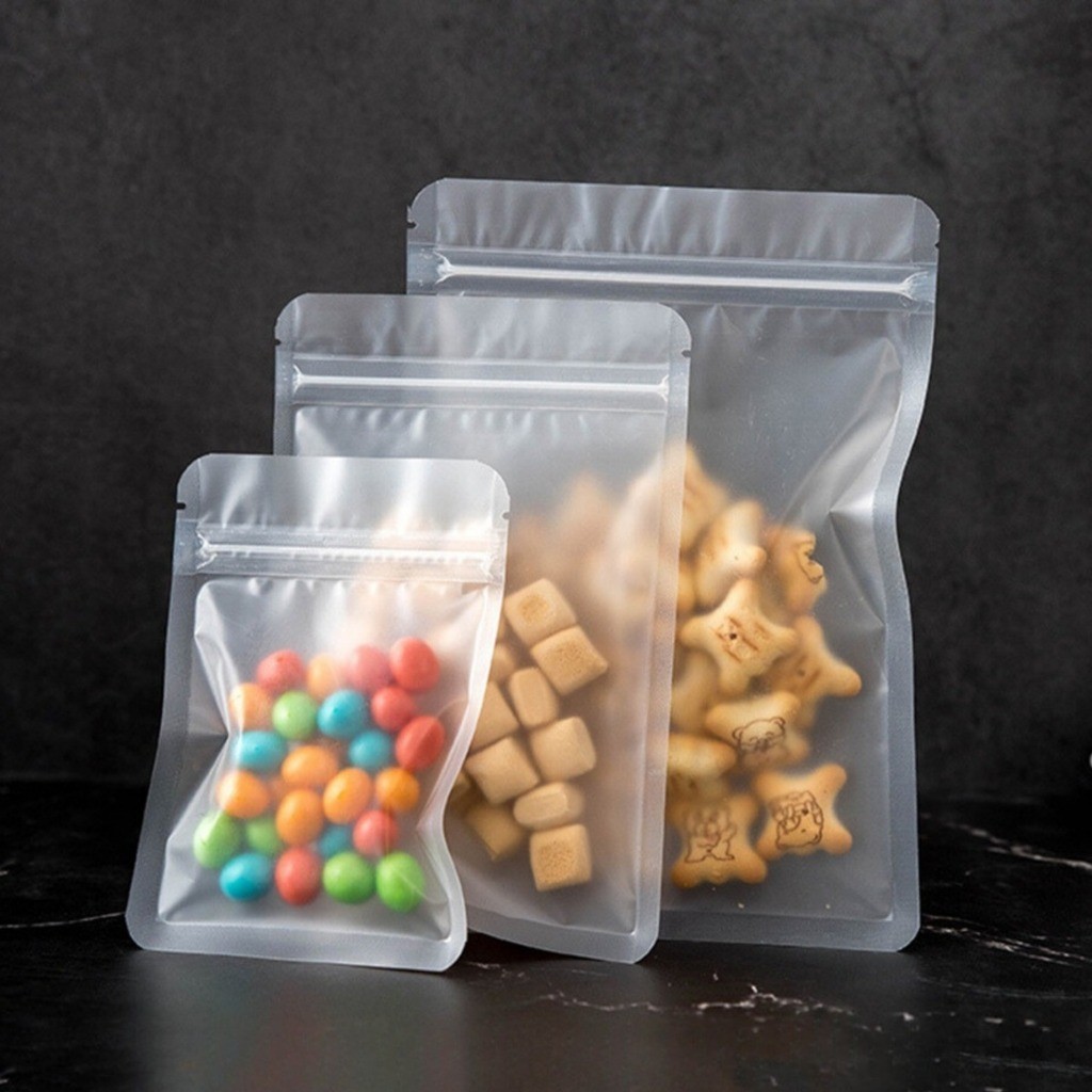 Jual 100 PCS - Plastik Klip Ziplock MATTE DOFF Buram | Kantong Kemasa ...