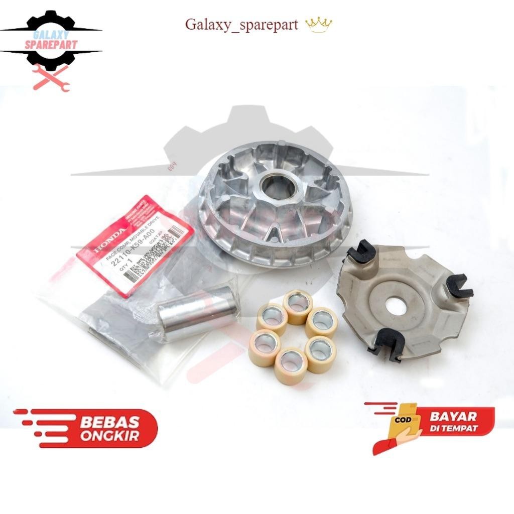 Jual rumah roller vario 125 led - K59 assy Part motor | Shopee Indonesia