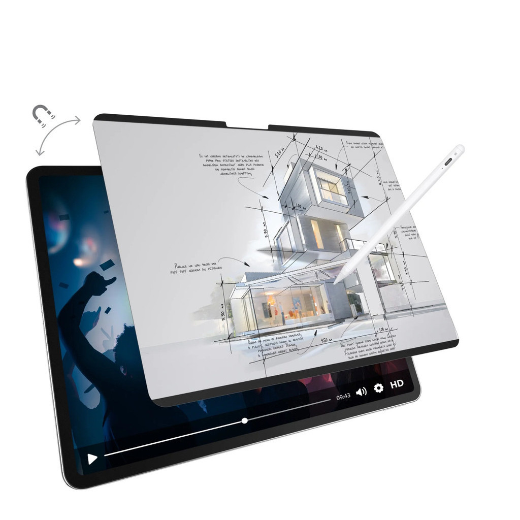 Jual Magnetic Paperlike iPad Air M4 MagEasy EasyPaperPro Anti Gores ...