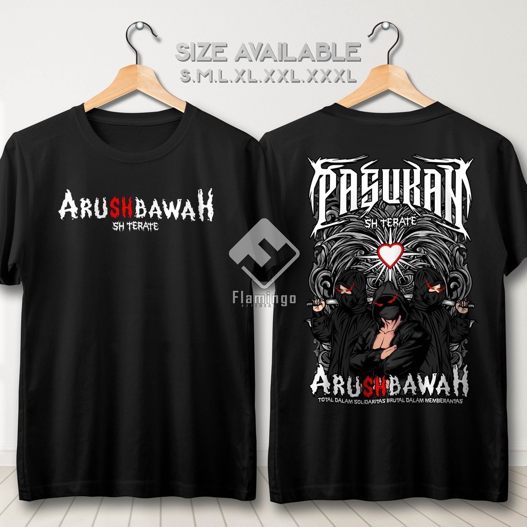 Jual Kaos Pencak Silat PSHT Pasukan Arush Bawah Total Dalam Solidaritas Baju Perguruan ...