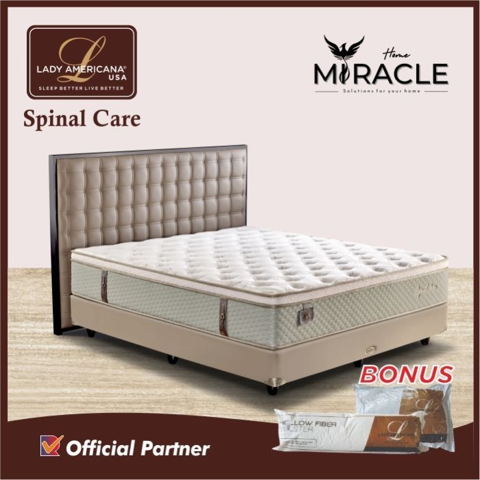 Jual Springbed Lady Americana Spinal Care (Full Set & Hanya Kasur ...