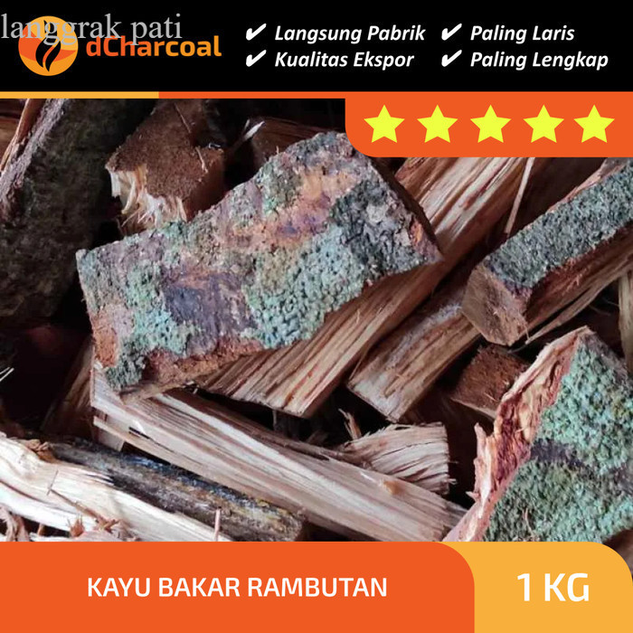 Jual Kayu Rambutan Kayu Bakar Rambutan Wood BBQ Smoker murah | Shopee ...