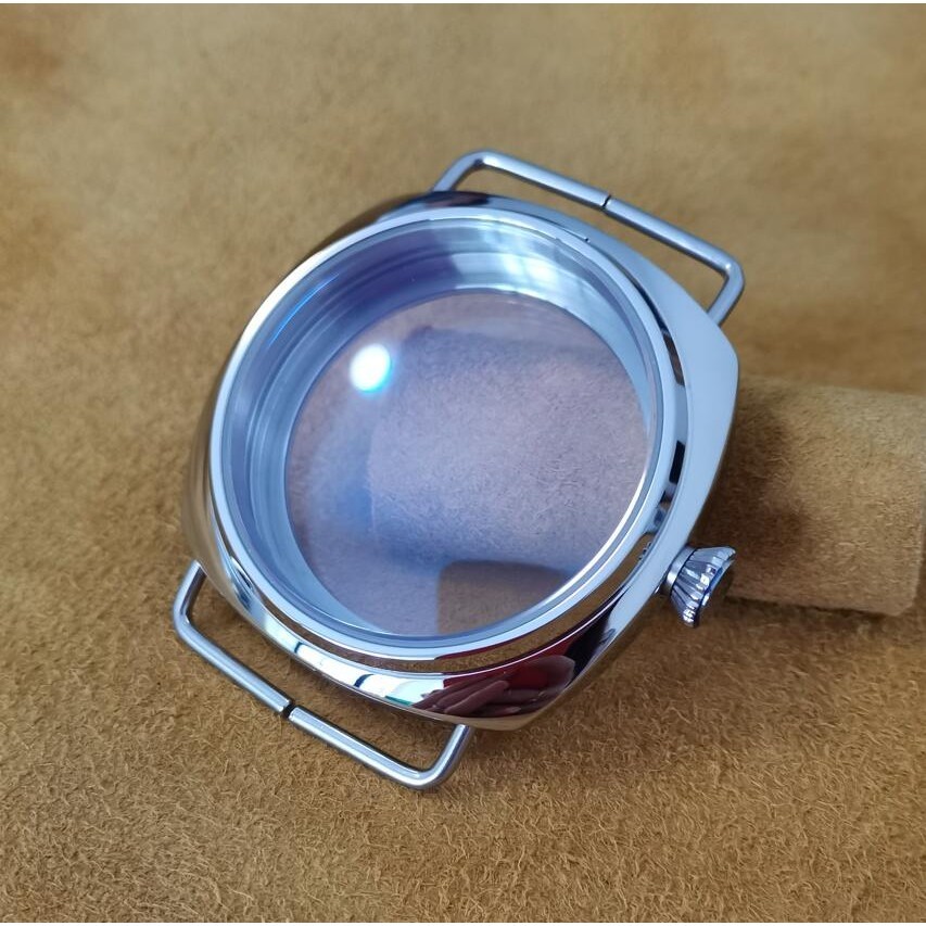 Jual Watch accessories 45mm polishing 316L Stainless steel Watch case ...