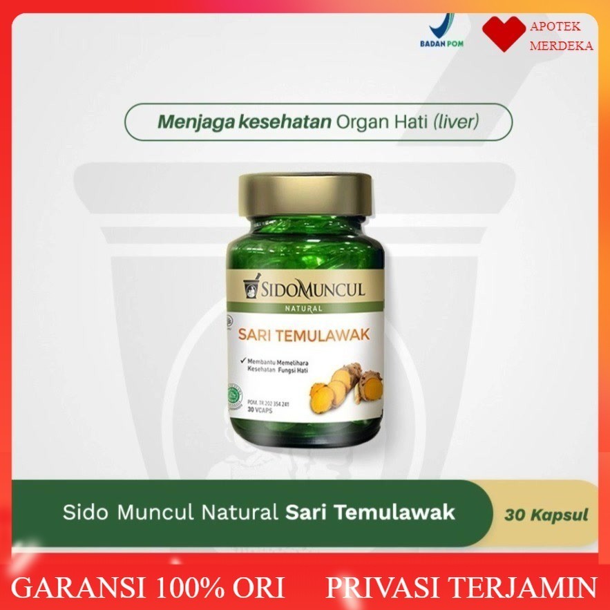 Jual Sido Muncul Natural Sari Temulawak Botol | Shopee Indonesia