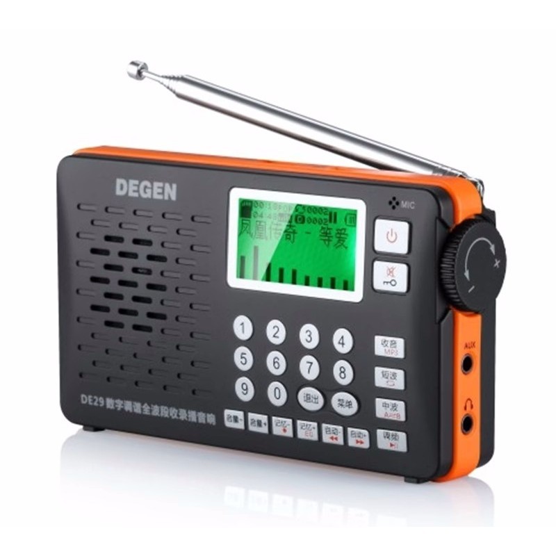 Jual DE29 FM Radio Digital Tuning Full Band Card Receiver Campus ...