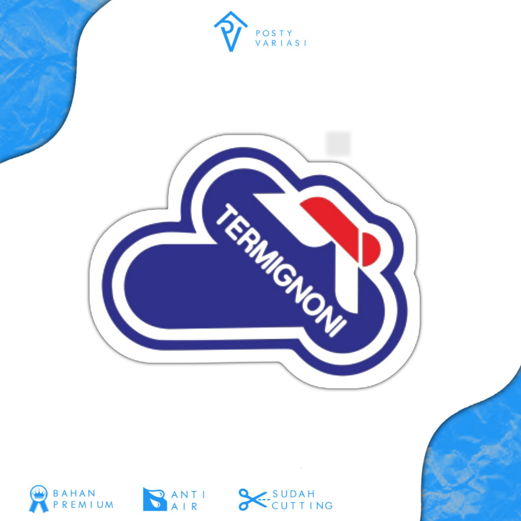 Jual Stiker TERMIGNONI Stiker Motor Sticker Racing Print Waterproof ...