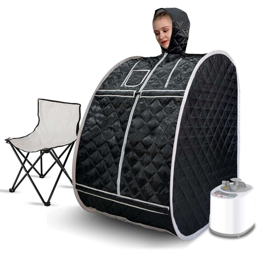 Jual Portable sauna Folding Steam Sauna SPA Room Tent Box with Steamer ...