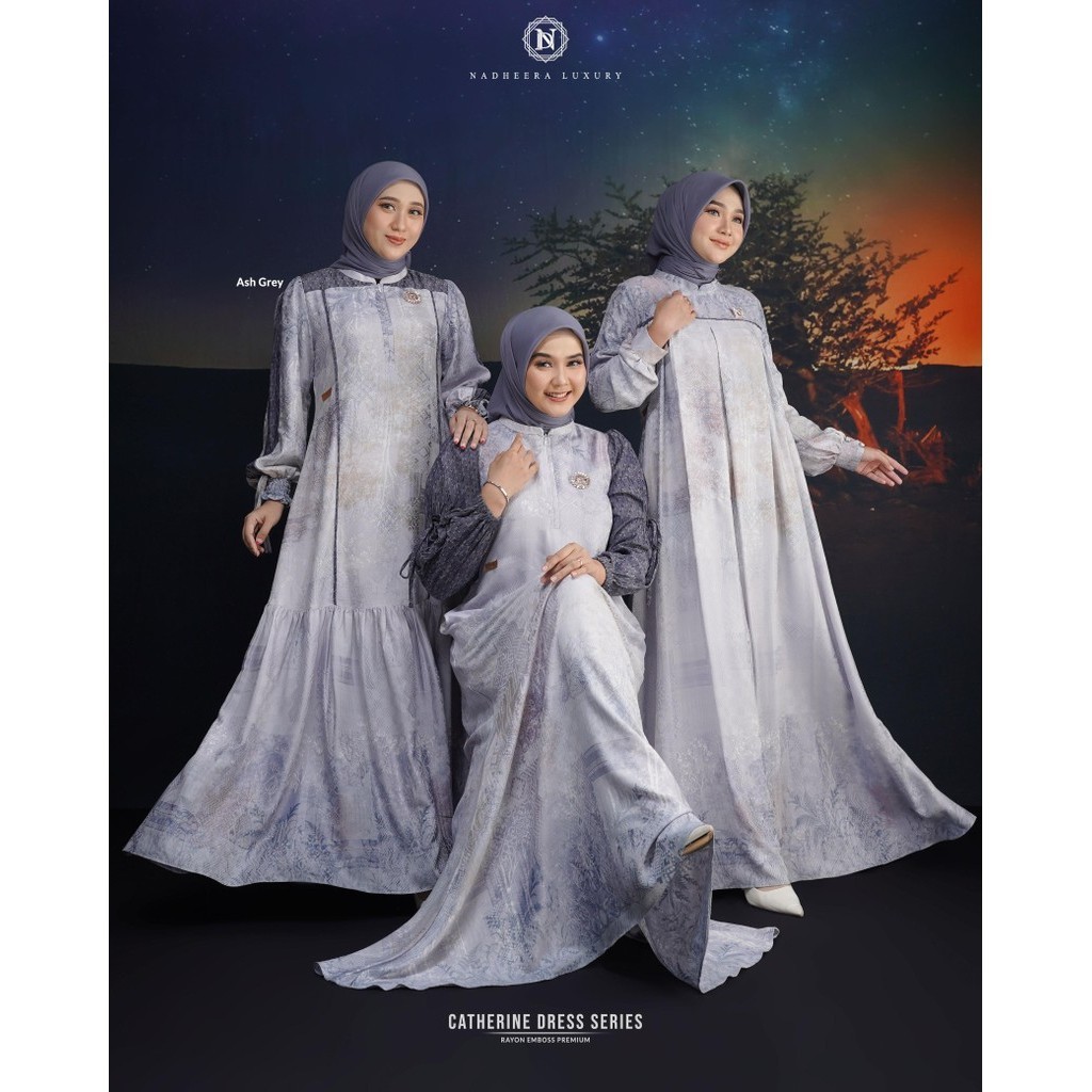 Jual Catherine Dress Style 4 by Nadheera Luxury | Shopee Indonesia
