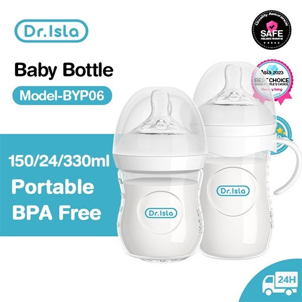 Jual DR.ISLA Dot Bayi Botol Susu 330Ml 150Ml Botol susu bayi newborn ...