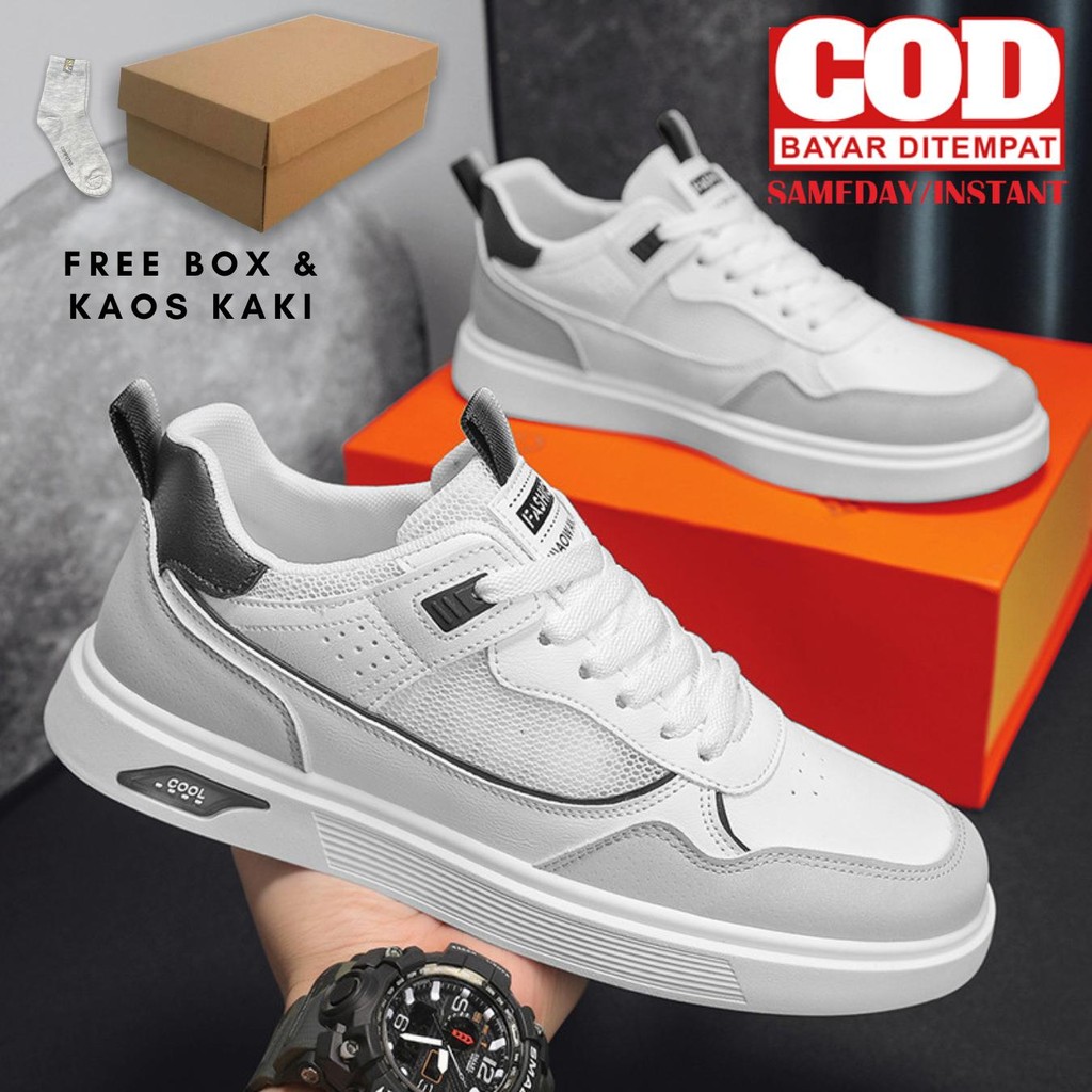 Jual SNEAKERSSHOP17 - Sepatu Sneaker Pria Kasual KEI - Sepatu Pria ...