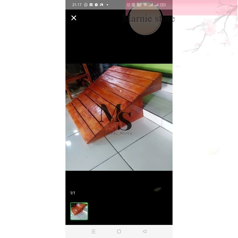 Jual Tanjakan Motor anak tangga ukuran besar Jembatan Kursi Roda 2 ...