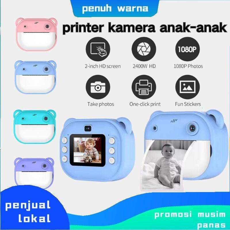 Jual 【Local Delivery 】2400W Kamera Instan Digital 12 Megapixel Dual ...