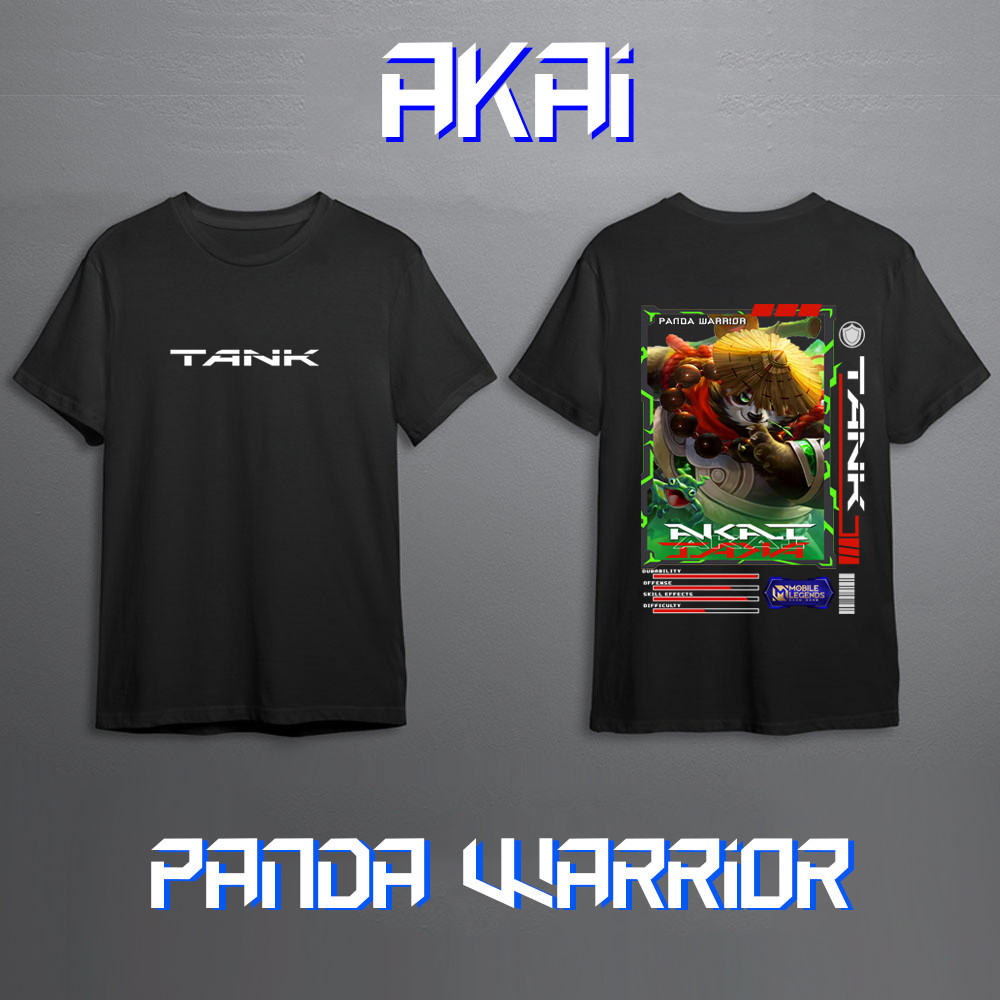 Jual GAME - Hero Mobile Legend AKAI TANK MLBB T-Shirt - Baju Kaos ...