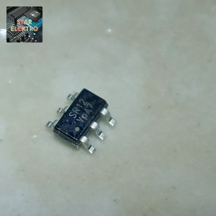 Jual SR12 Sot23-6 SOT 6pin SR12GL Diode Power Chip IC SemTech Silk ...