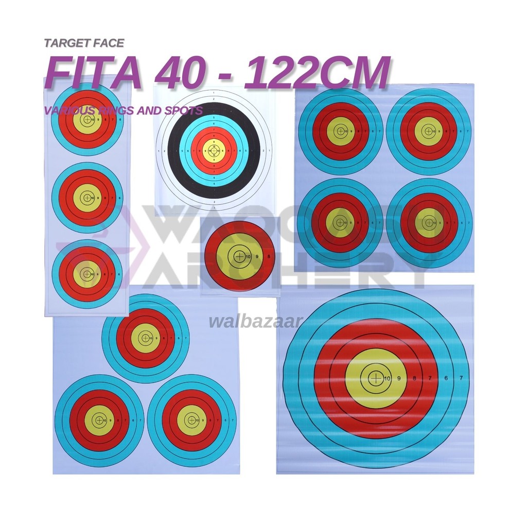 Jual Target Face FITA Compliant Sasaran Panahan Archery Outdoor Flexi ...