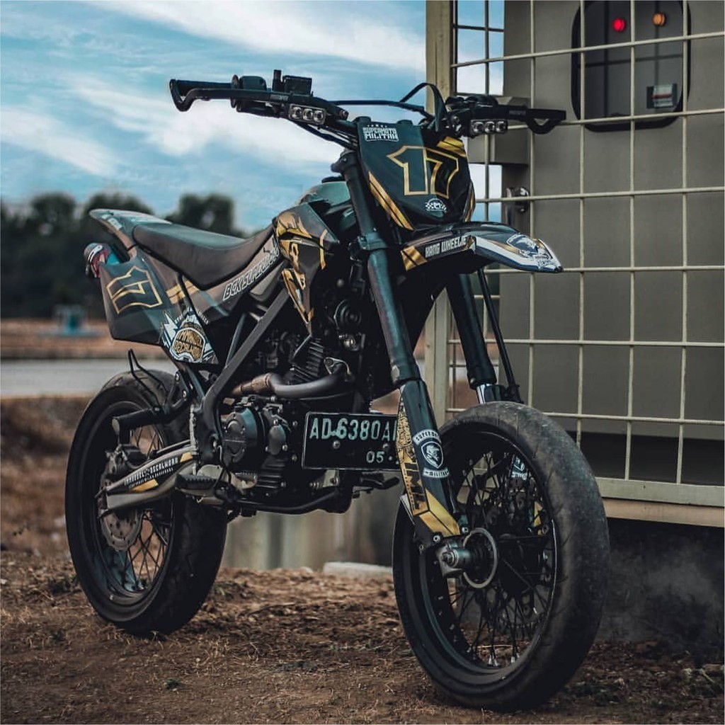 Jual Decal/Stiker WR155/Gordon/ D'Tracker /CRF /KLX BF full body(Bisa ...