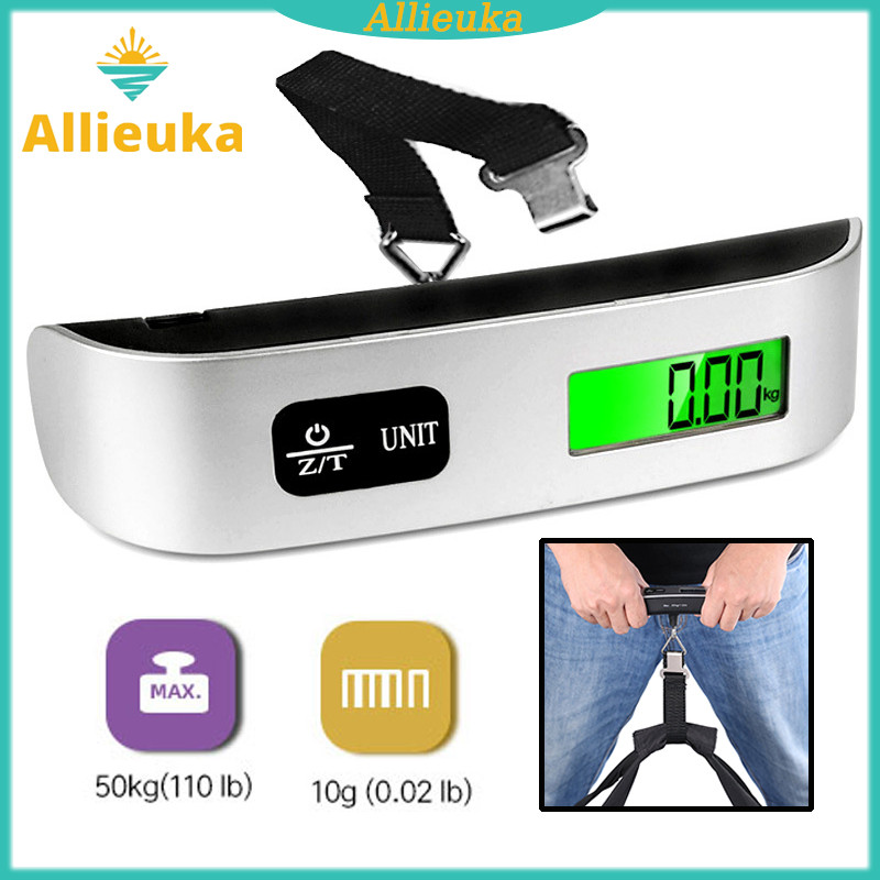 Jual Allieuka Timbangan Koper Electronic Travel Scale Layar LCD Digital ...