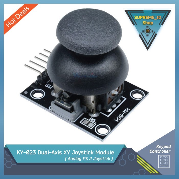 Jual KY023 KY-023 Dual-Axis XY Analog PS2 Joystick Module for Arduino | Shopee Indonesia