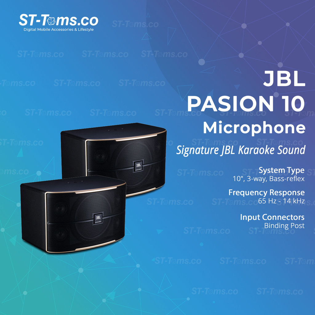 Jual JBL Pasion 10 Pasion10 Passion 10 Speaker Karaoke Full-Range 10 ...