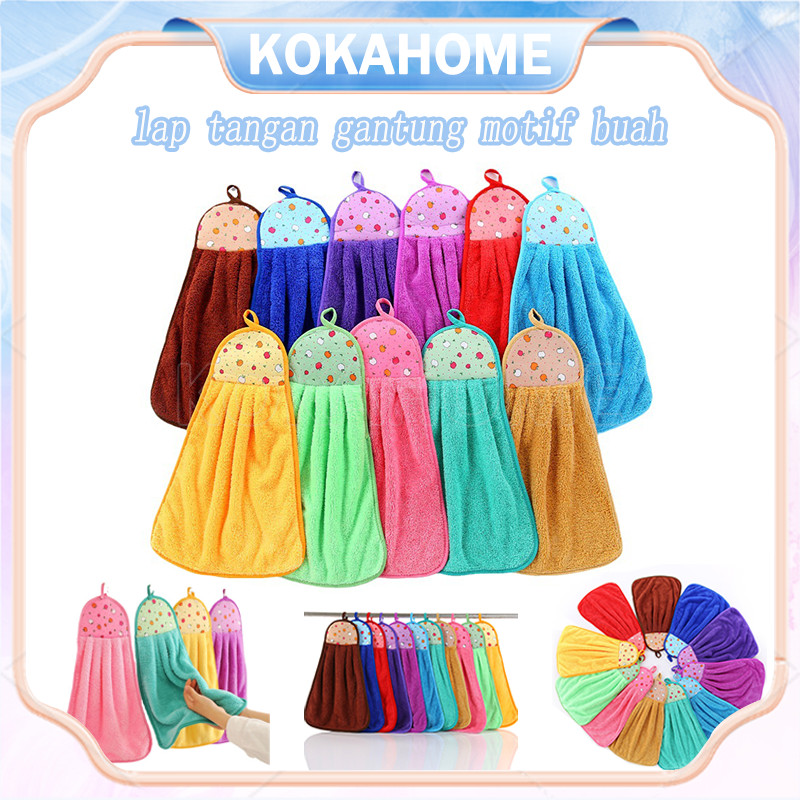 Jual kain lap tangan handuk dapur cuci piring lap/lap tangan handuk ...