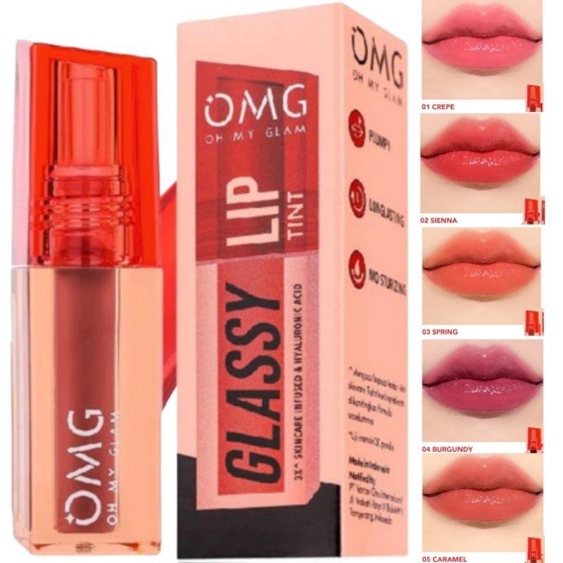 Jual OMG - Glassy Lip Tint 2g | Shopee Indonesia