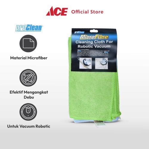 Jual Proclean Set 5 Pcs Kain Microfiber Untuk Vaccum Robotic Lap Kain ...