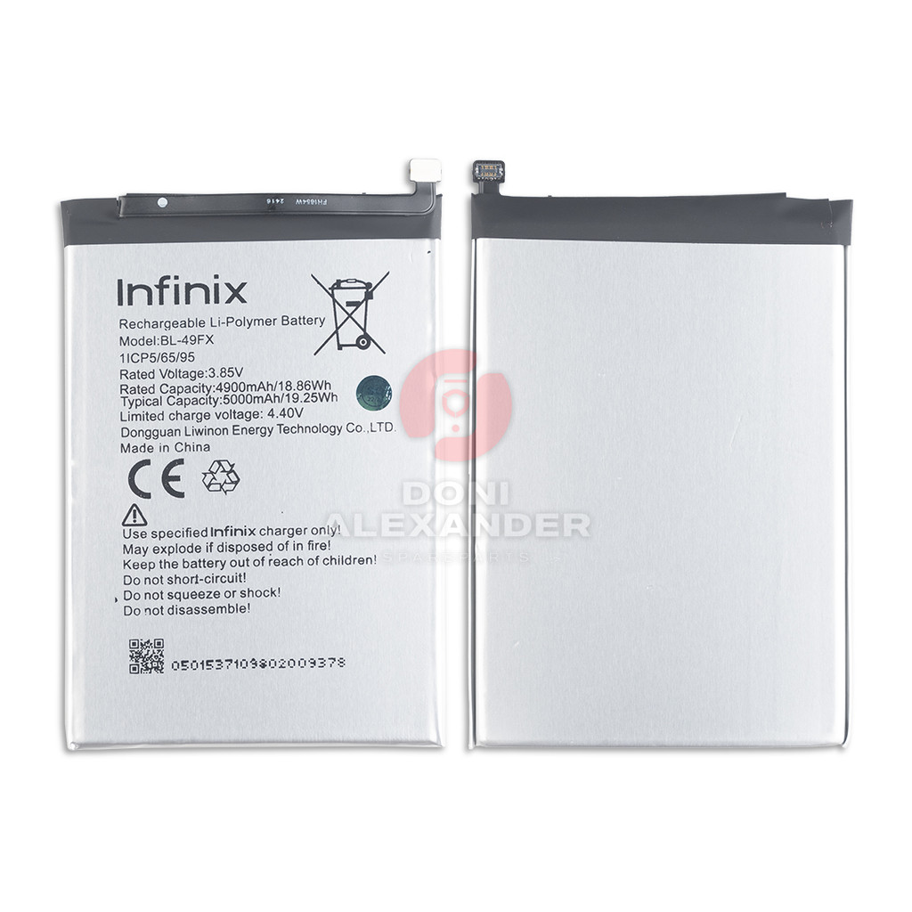 Jual BATERAI BATTERY BATRE INFINIX HOT 8 X650-HOT 9 X655-SMART 5 X657 ...