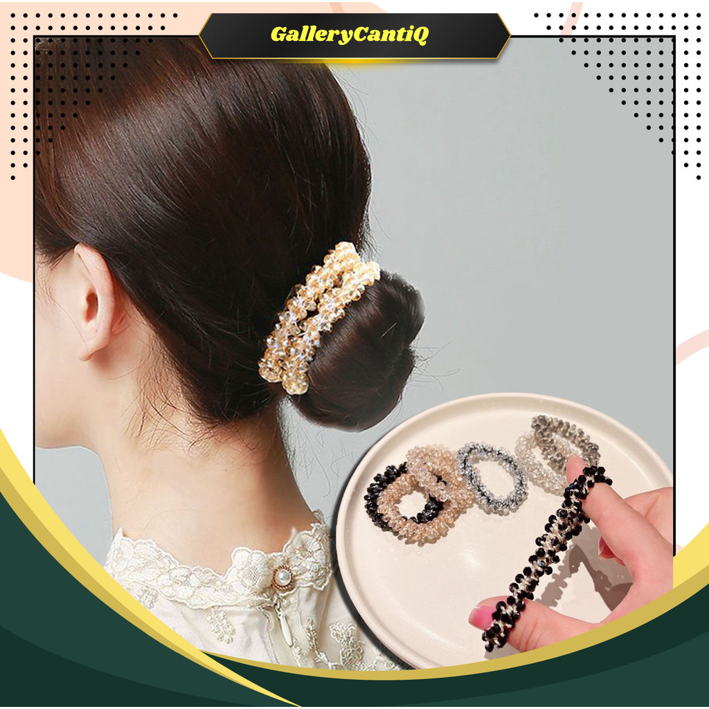 Jual GalleryCantiQ - Ikat Rambut Korea Wanita Dewasa Anak Perempuan ...
