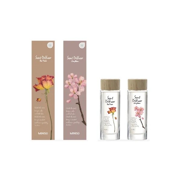 Jual Miniso Scent Diffuser Rose Freesia | 95ml | Shopee Indonesia