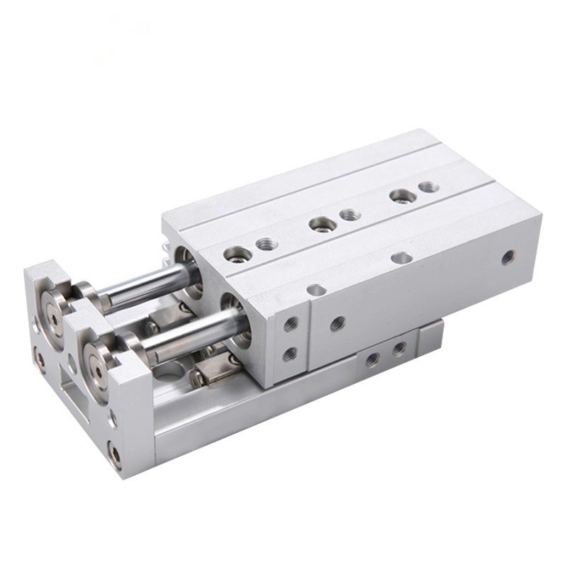 Jual MXS Pneumatic Sliding Table Cylinder With Magnetic Linear Guide Rail High Pressure ...