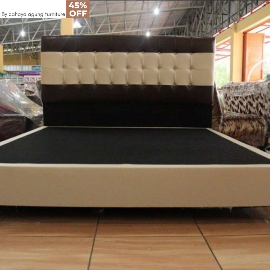 Jual Divan Dipan Kasur + Sandaran Type Shanghai | Shopee Indonesia