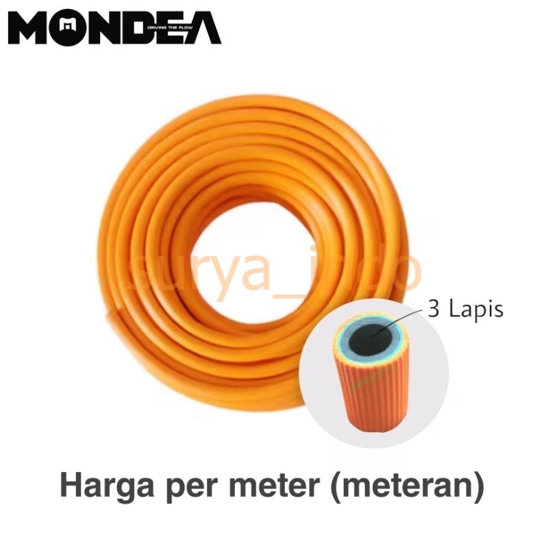 Jual SELANG GAS LPG ELPIJI METERAN MONDEA LPG HOSE / SELANG WATER ...
