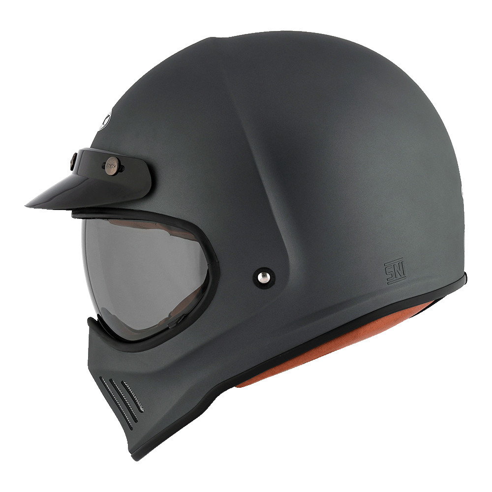 Jual HELM INK TROOPER SOLID - MATT ANTHRACITE | Shopee Indonesia