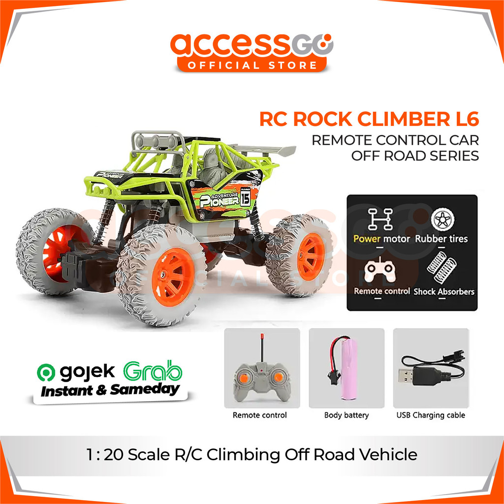 Jual Mainan REMOTE CONTROL L6 ADVENTURE PIONEER 15 Mobil RC Monster ...
