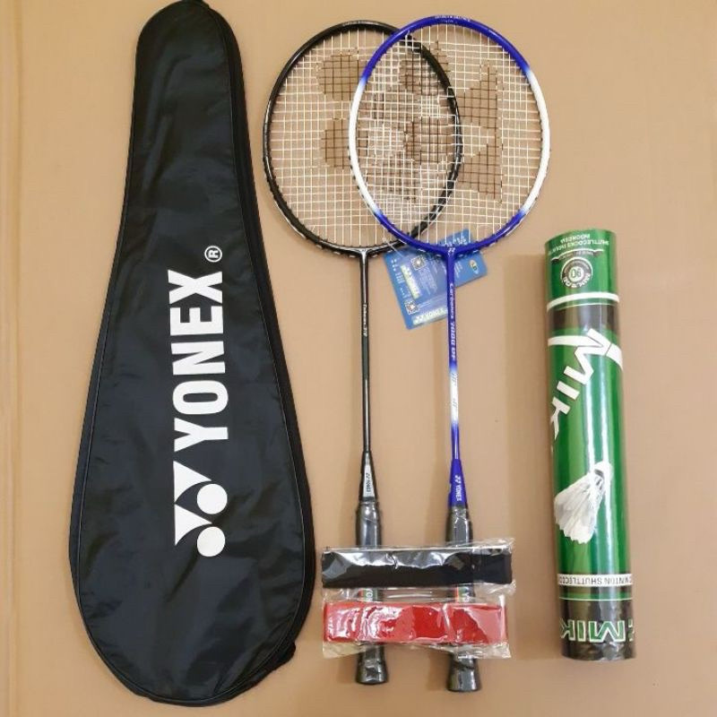 Jual GV33ED Paket Lengkap Raket Badminton Tas Shuttlecock Bonus Grip ...