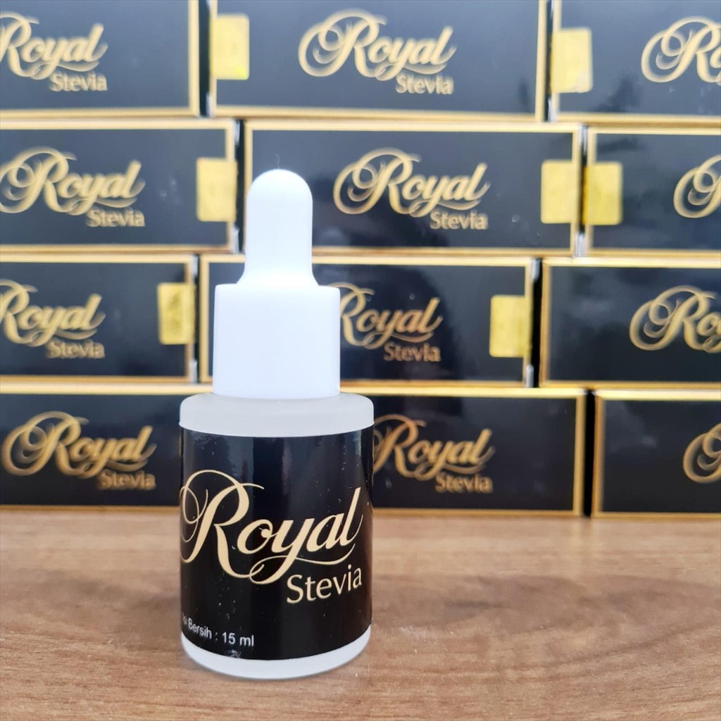 Jual Royal Stevia Cair 15ml ( Gula Diet Diabet Stefia Pemanis Alami ...