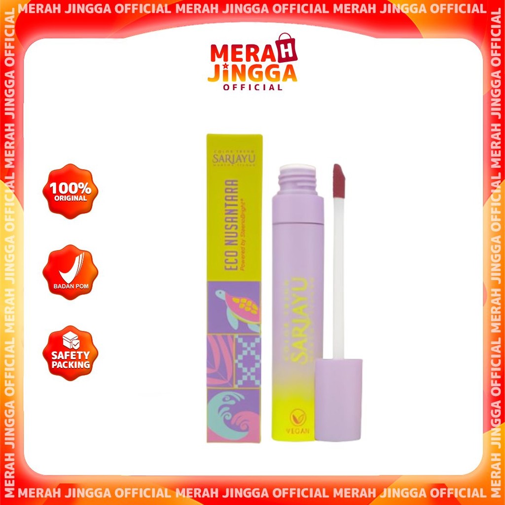 Jual Sari Ayu Color Trend Lip Shine 4.5g Sariayu | Merah Jingga ...
