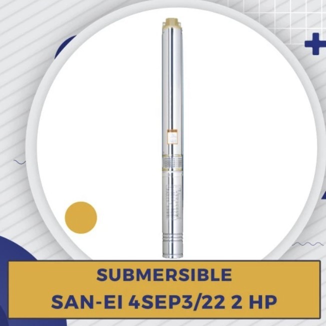 Jual POMPA SATELIT CASING 4 INCH 2 HP SANEI 4SEP 3/22 NON KABEL | Shopee Indonesia