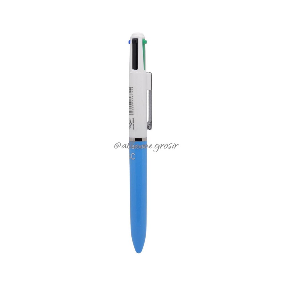 Jual Ballpoint Pen Pulpen 4 warna Dalam Satu Pulpen Safari 4C ...