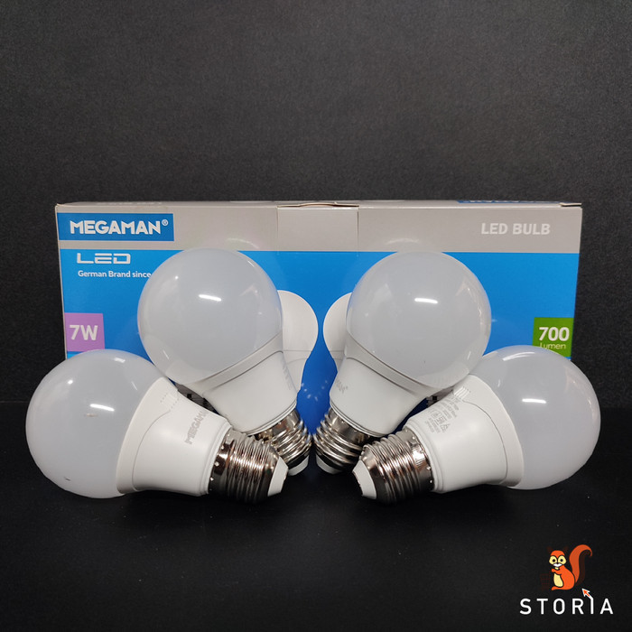 Jual Lampu LED Megaman Pack 7W Putih Isi 4 Pcs | Shopee Indonesia
